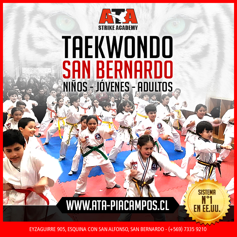 🥇 Ubicación Academa de Taekwondo | 🥇 Taekwondo SAN BERNARDO